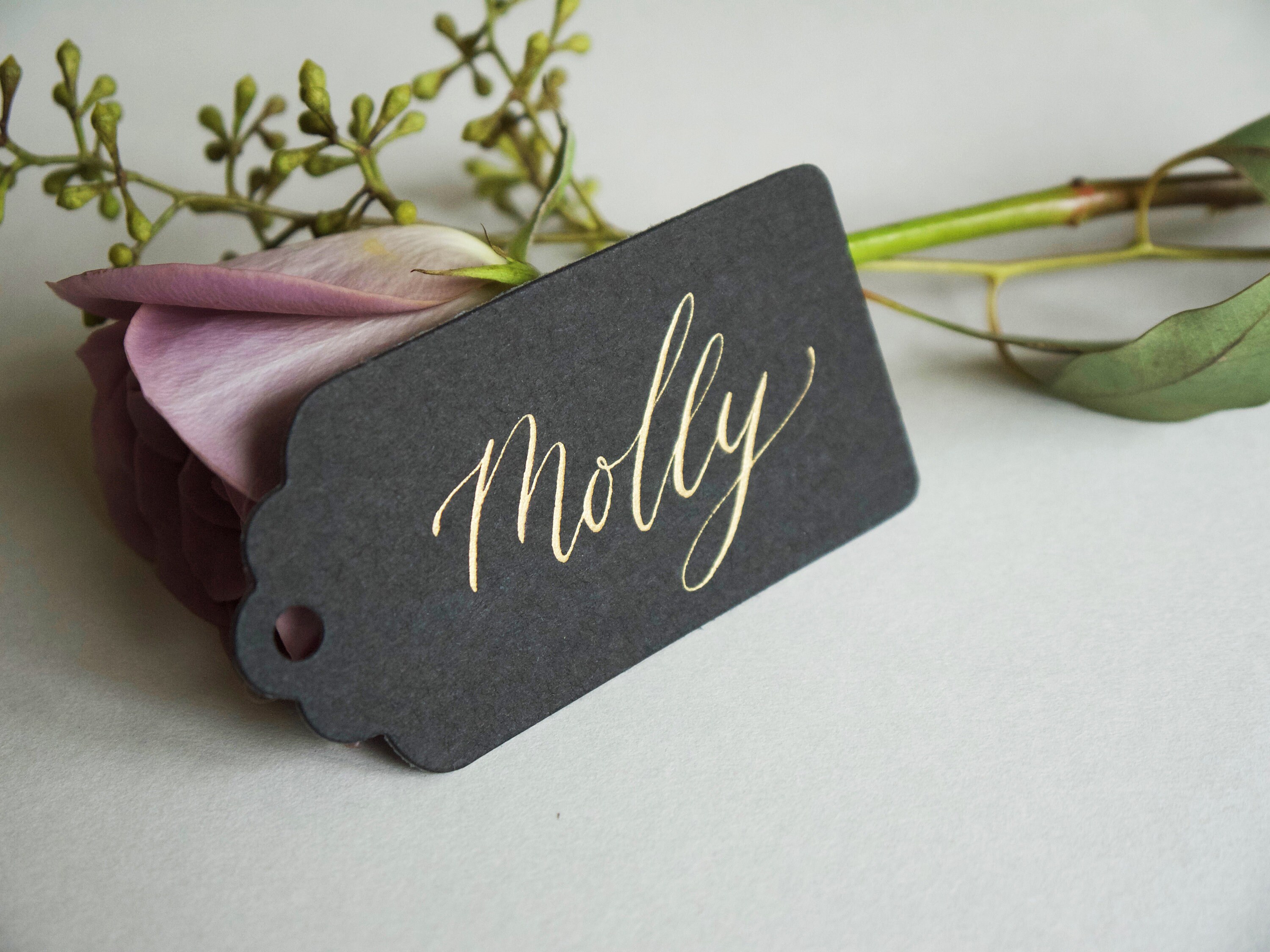 Handwritten Place Card / Wedding Name Cards / Place Setting / - Etsy UK