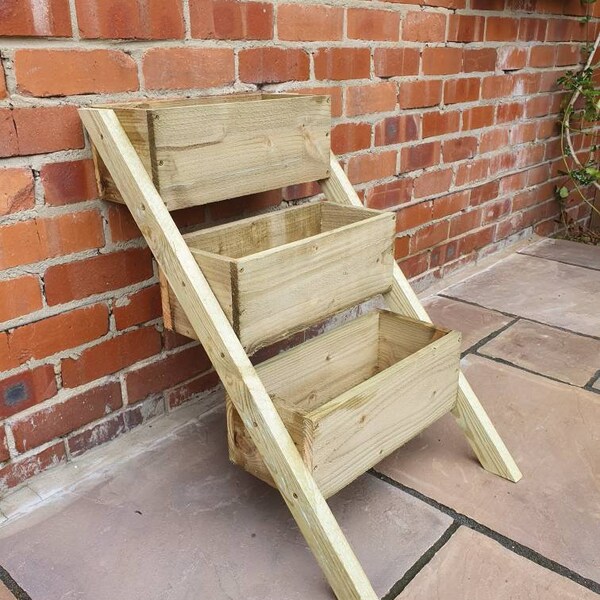 Ladder Planter - Etsy UK