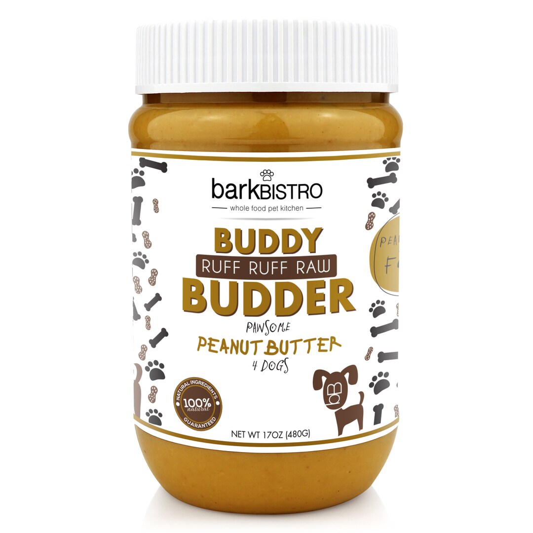 Ruff Ruff Raw Buddy Budder 100% All Natural Dog Peanut - Etsy