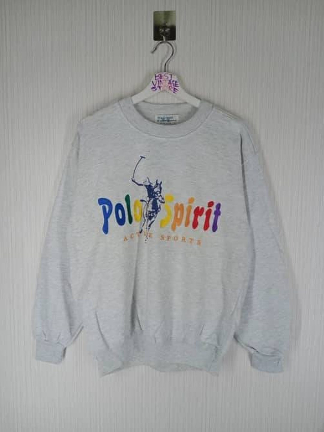 Rare!!! Vintage 90s Polo Spirit Active Sports Multicolor Embroidered ...