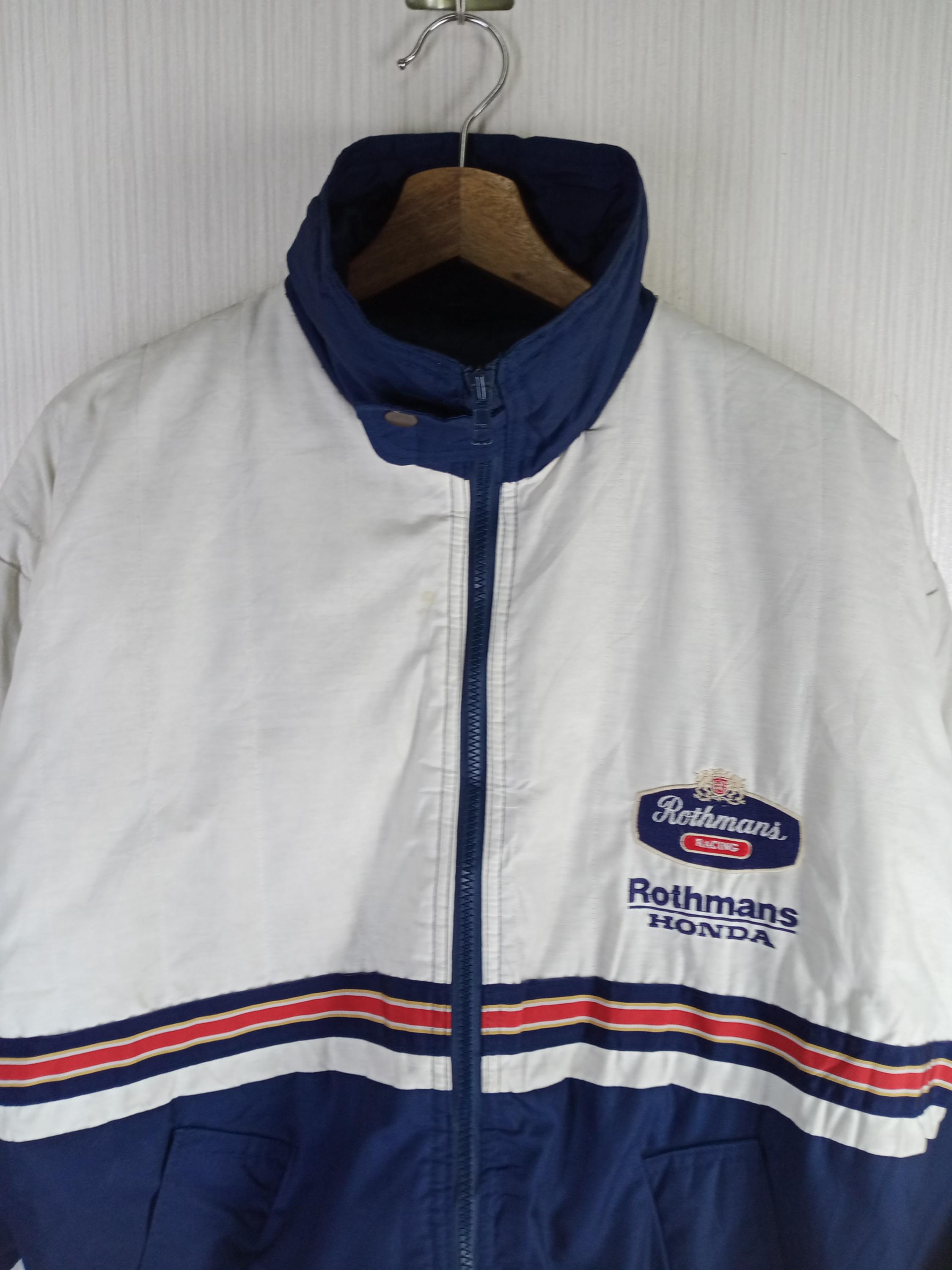 Rare!!! 90'S Honda Rothmans Racing Bomber Jacket Size S - Etsy