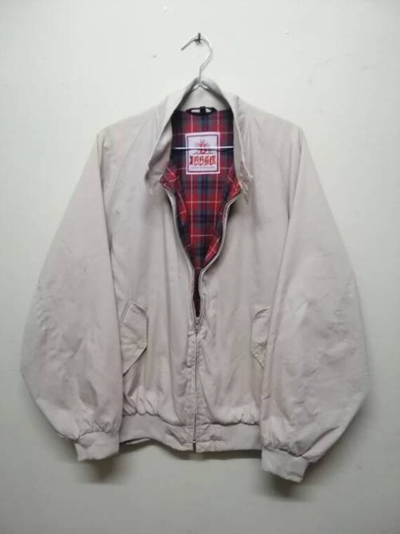 Rare!!! Vintage Baracuta G9 Harrington Jacket Made in… - Gem