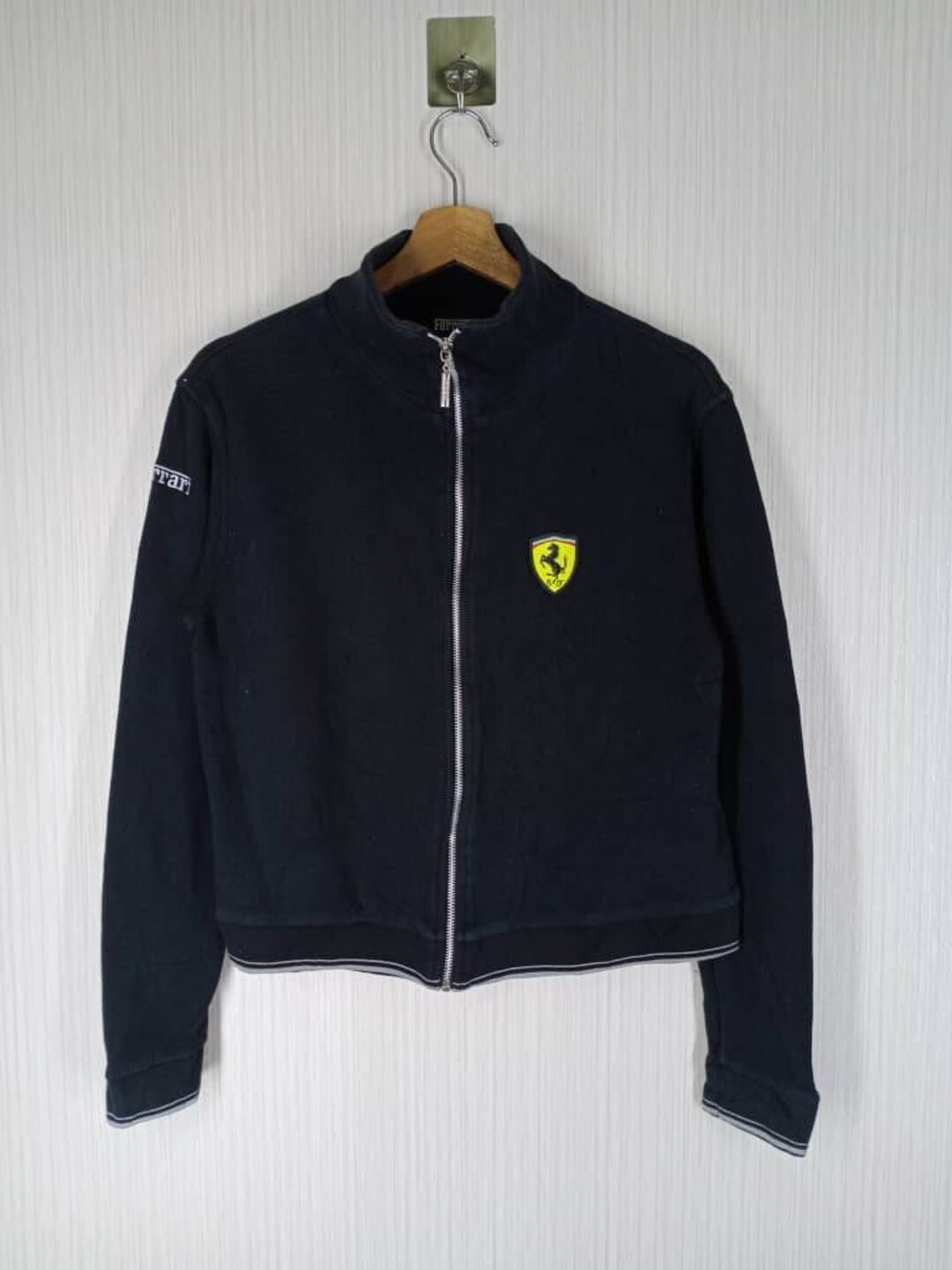 RARE!!! Vintage FERRARI Embroidery Small Logo Sweater Size S - Etsy
