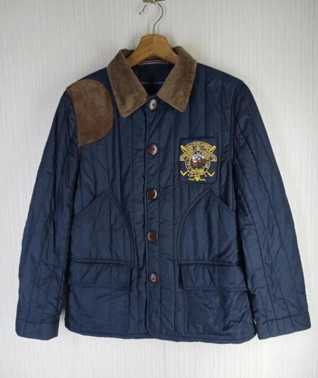 Rare Vintage Ralph Lauren Polo Country Riders Club Jacket Size Like S ...