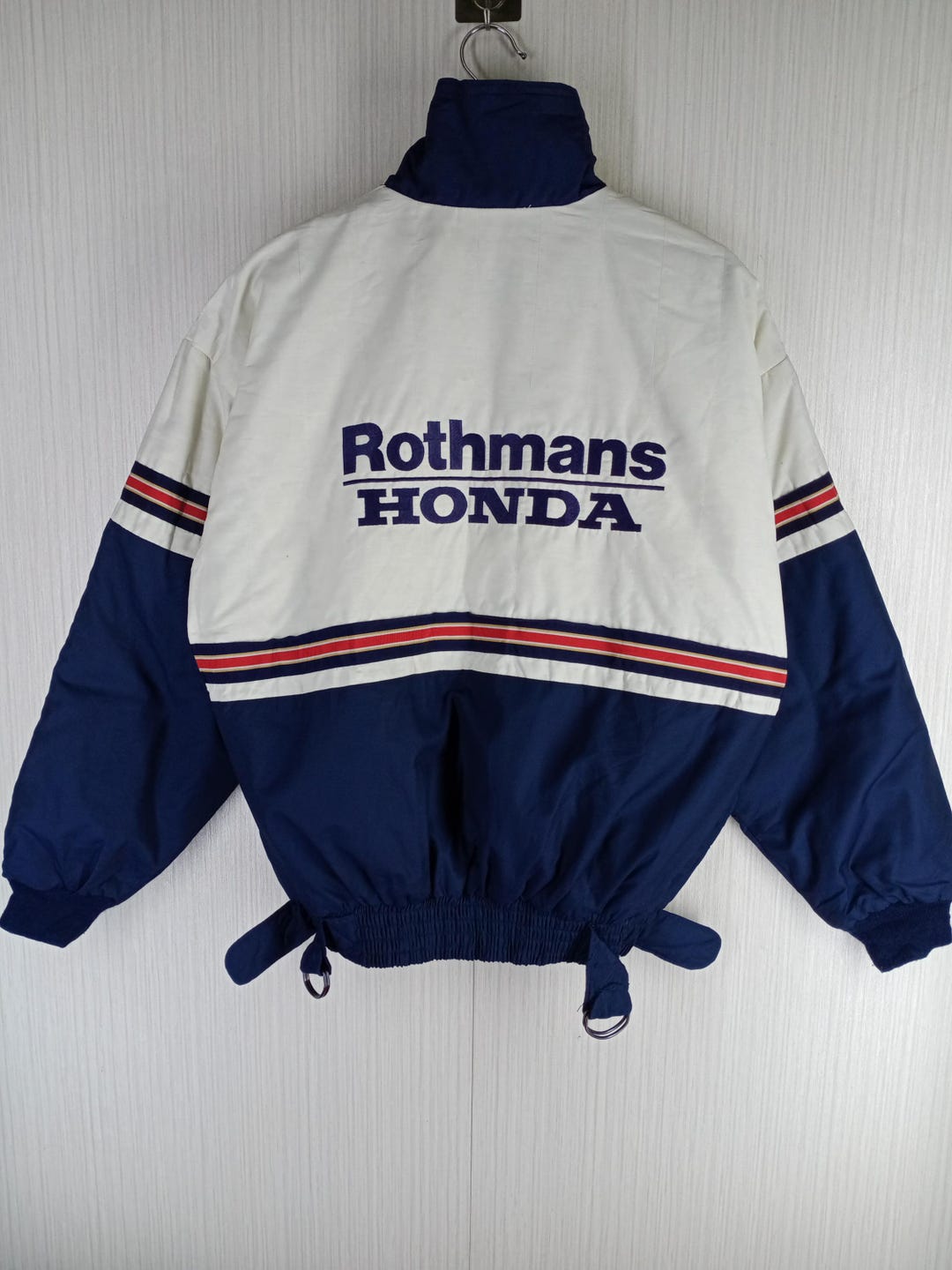 Rare!!! 90'S Honda Rothmans Racing Bomber Jacket Size S - Etsy UK