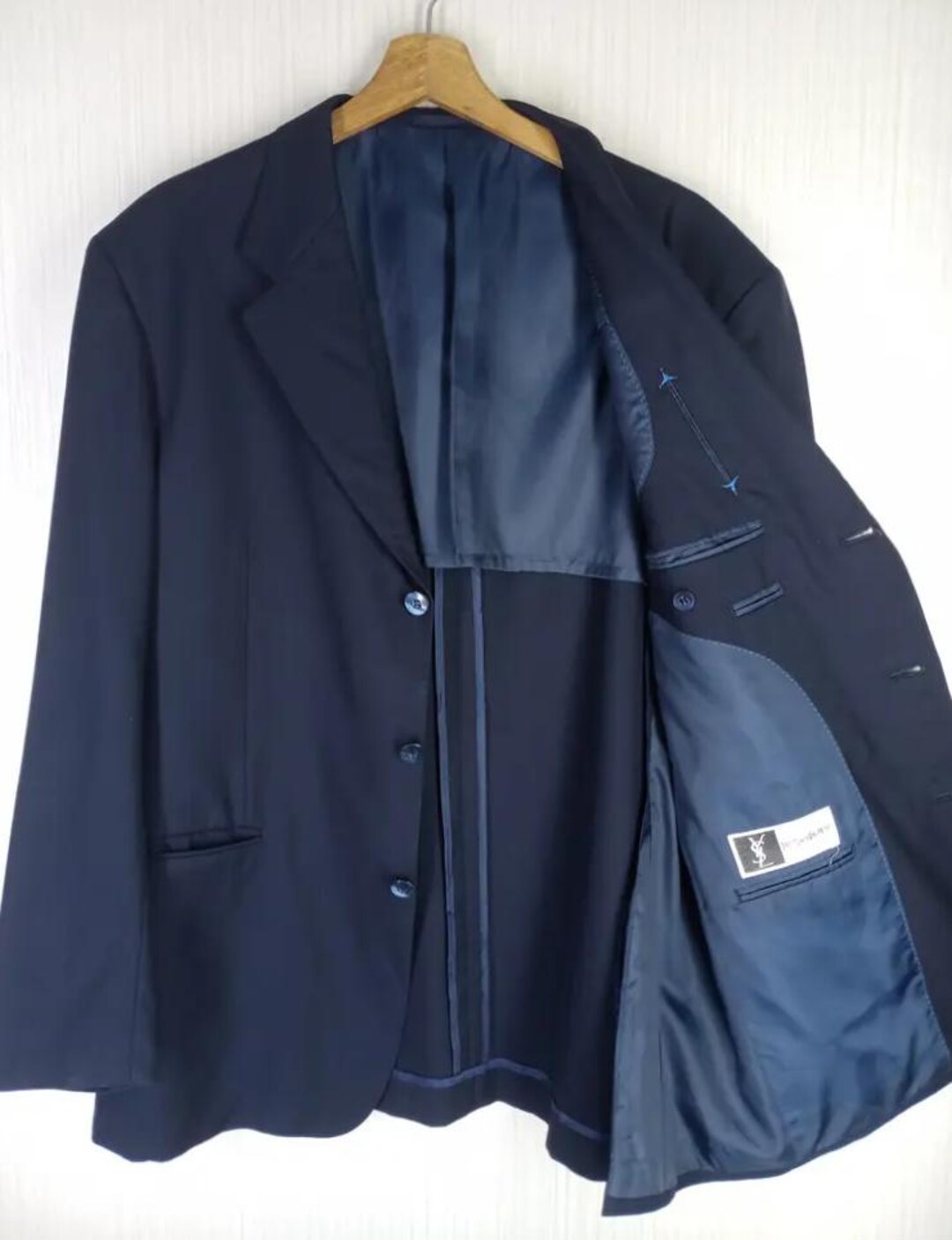 Rare Vintage 90s Yves Saint Laurent YSL Blazer Size L - Etsy
