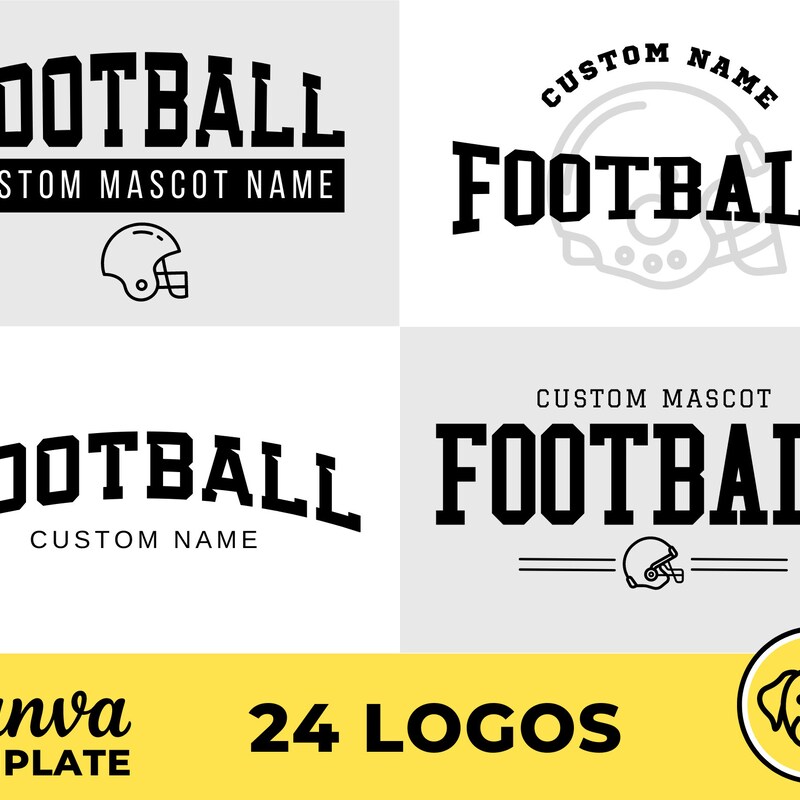 Football Logos - Etsy