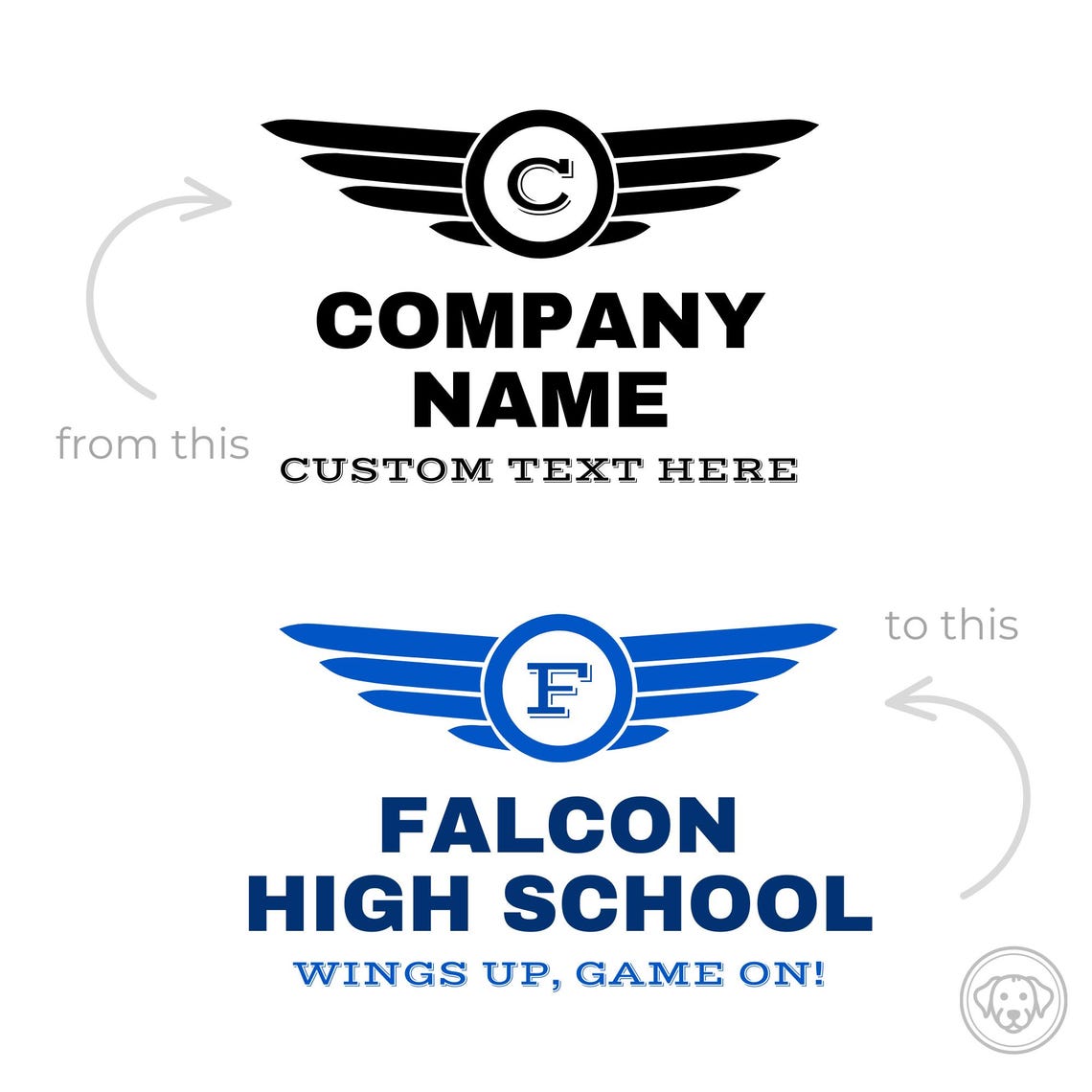 30 School Logos - Company Logos - School Uniform Logo - Business Logo ...
