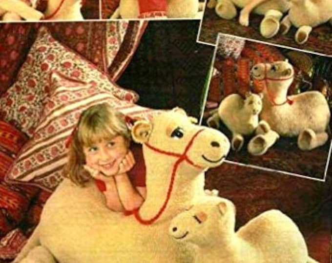 PAPER PATTERN Chrissy the Camel From Funky Friends Factory - Etsy