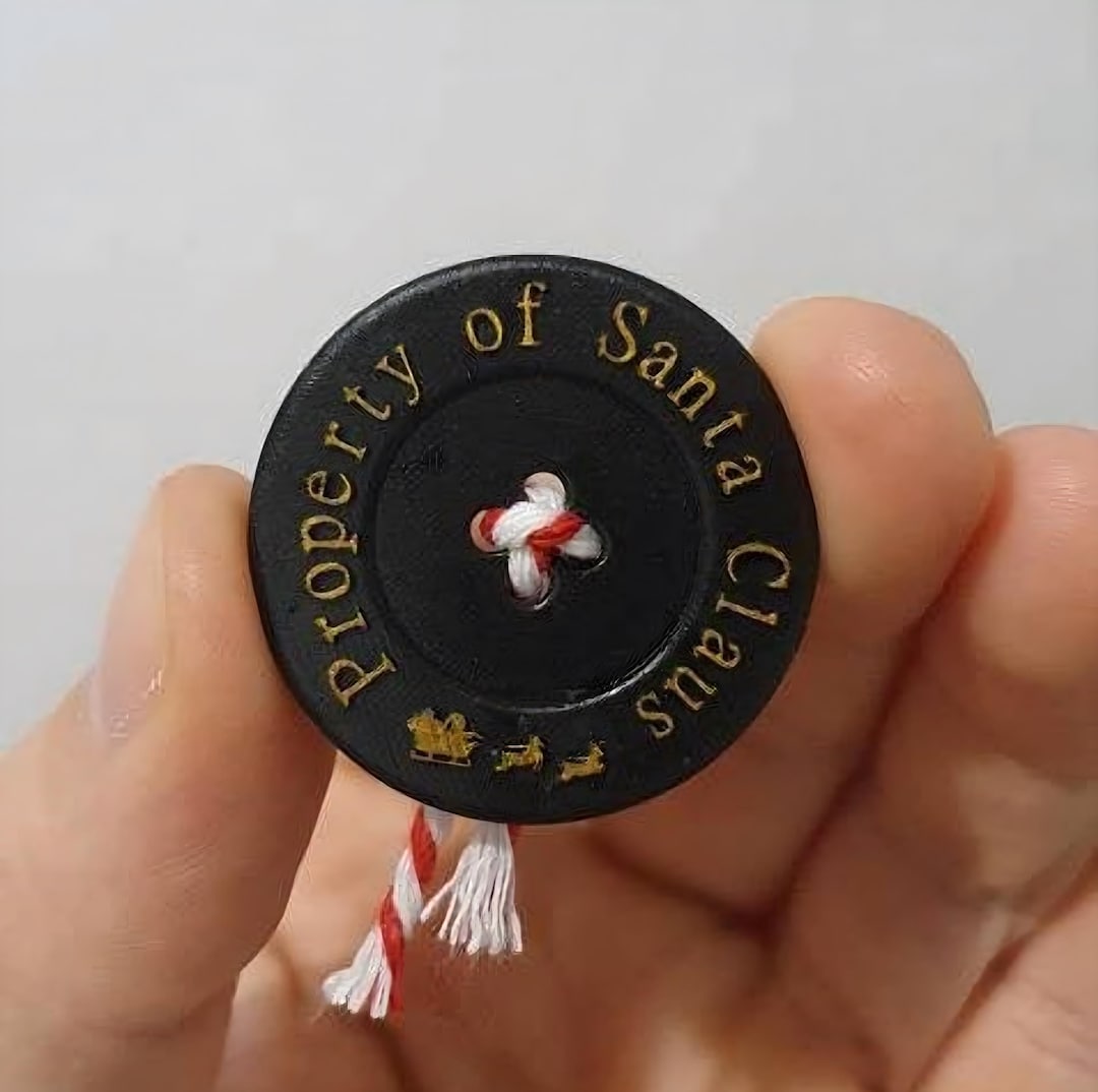 Deluxe Santa's Lost Button Letter Included, Father Christmas High ...