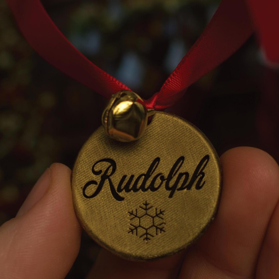 Deluxe Rudolph's Lost Name Tag, Christmas Eve Box - Etsy