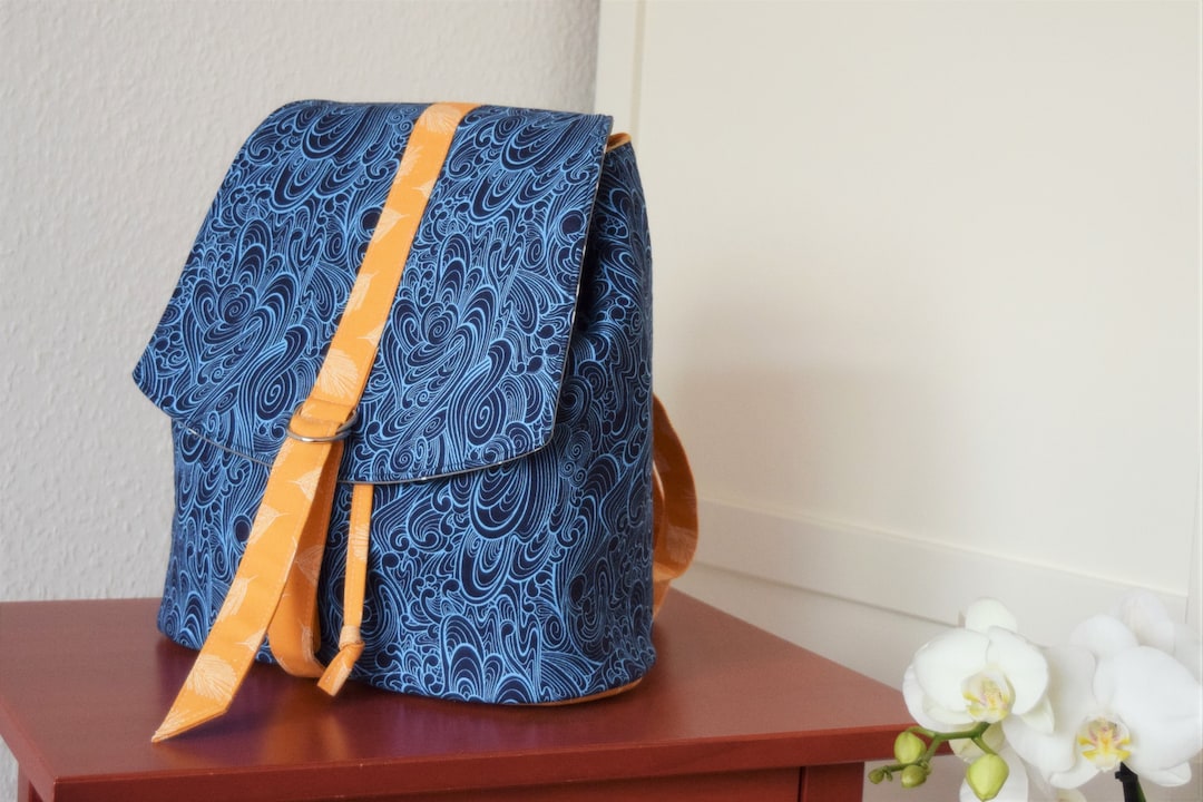 Backpack With Drawstring and Eyelets Single Piece - Etsy