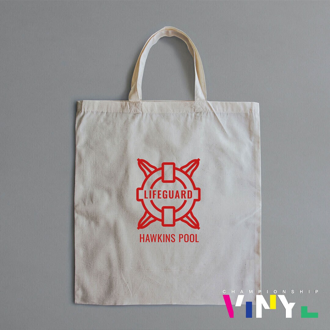 Stranger Things Hawkins Pool Tote Bag - Etsy