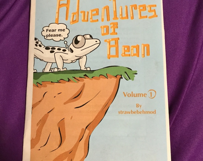 Adventures of Bean: a Gecko Comic, Volume 1 - Etsy