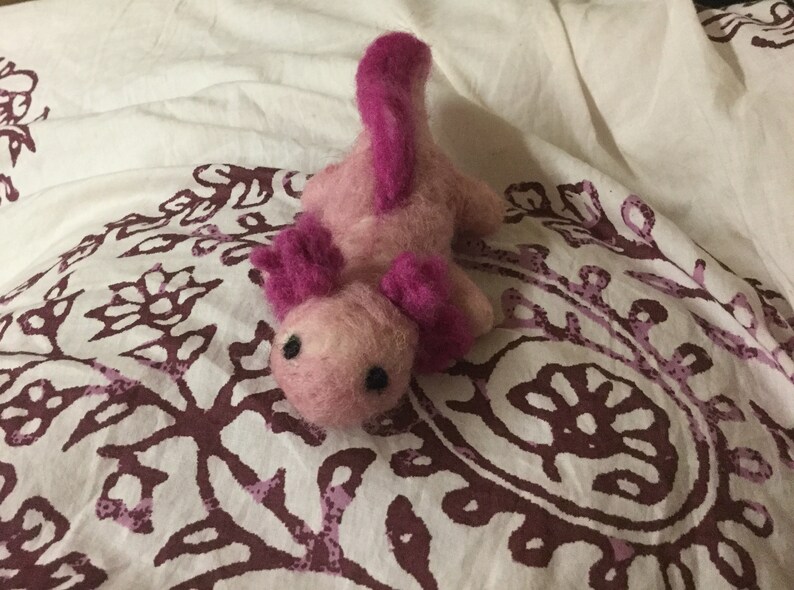 Needle Felt Axolotl - Etsy