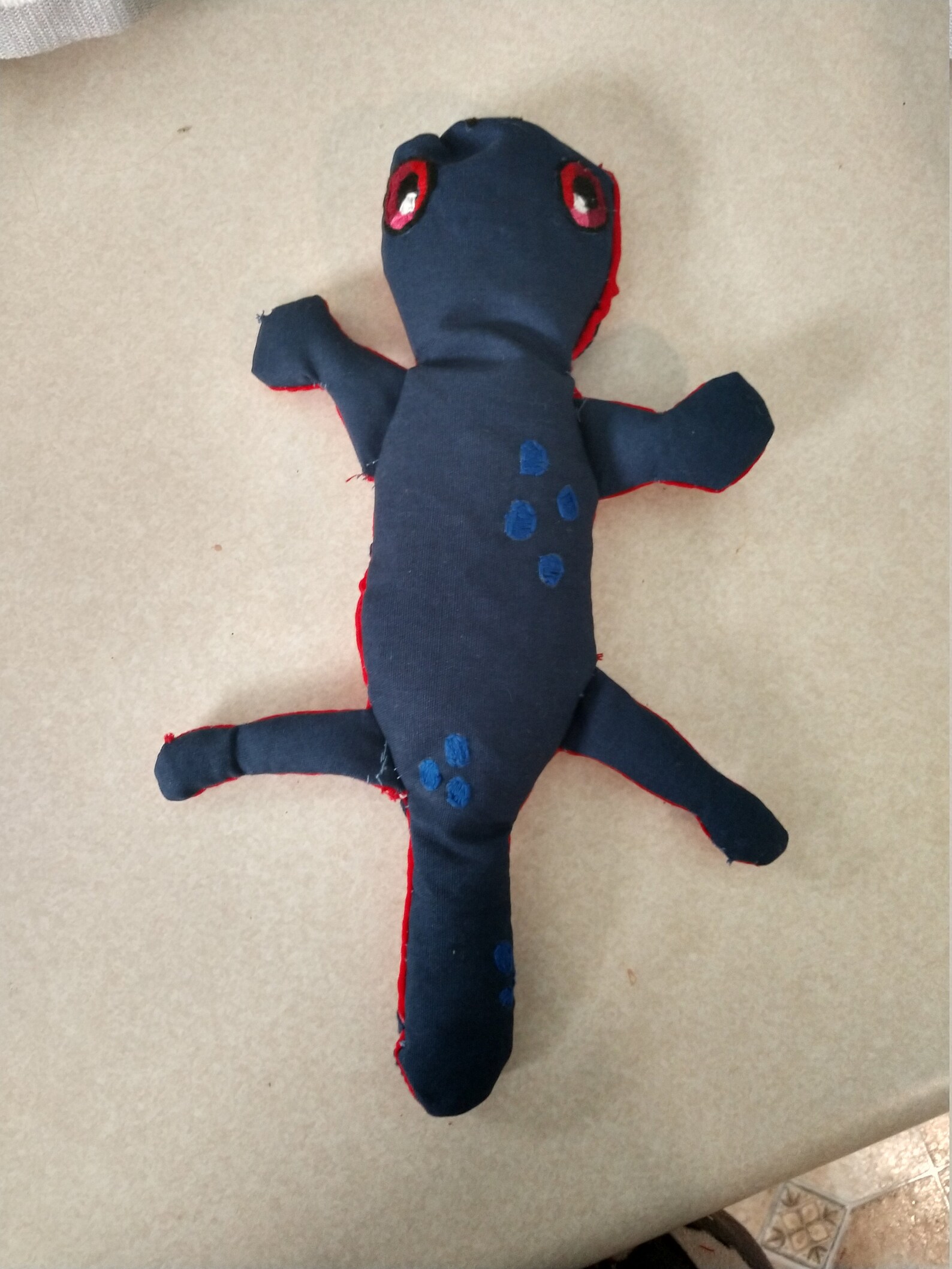 90% Recycled Material Fire Belly Newt Plush - Etsy
