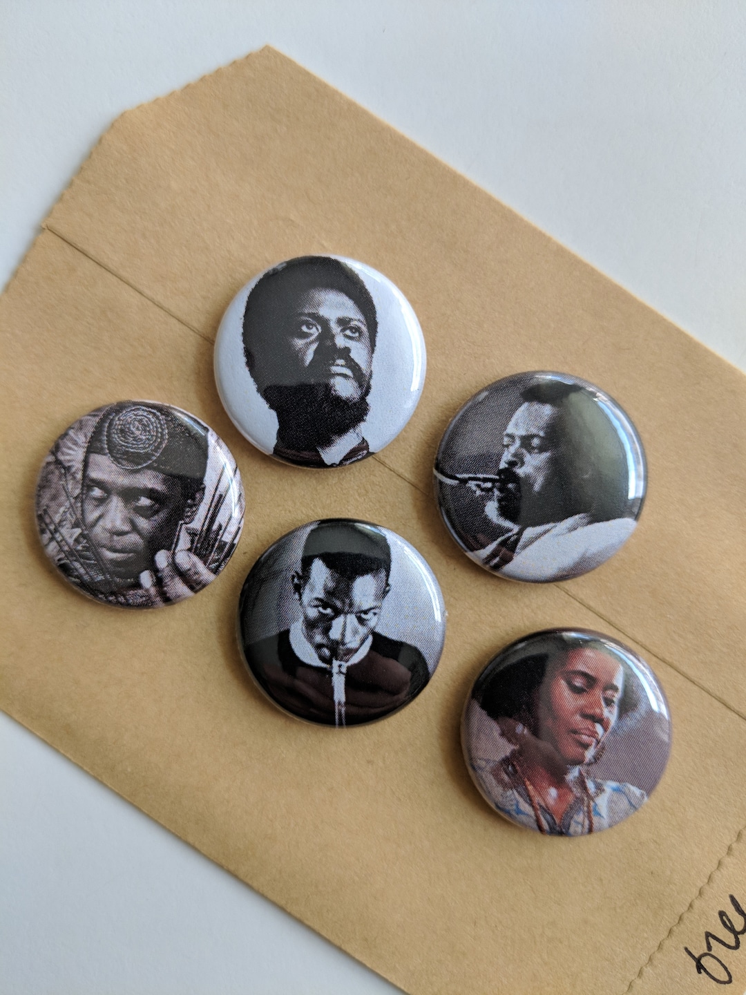 5 Free Jazz 1" Buttons/badges/pins (no. 1) - Etsy
