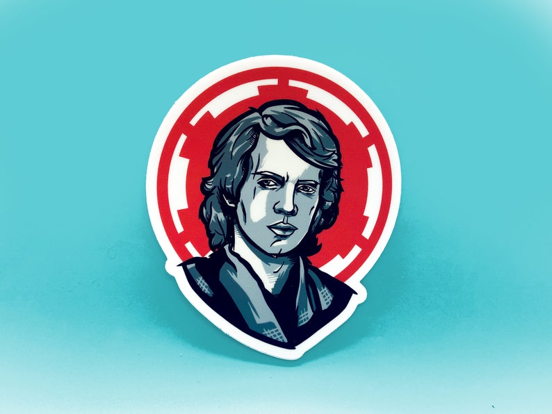 Star Wars Sticker Pack Luke Skywalker Anakin Kylo / Vinyl | Etsy