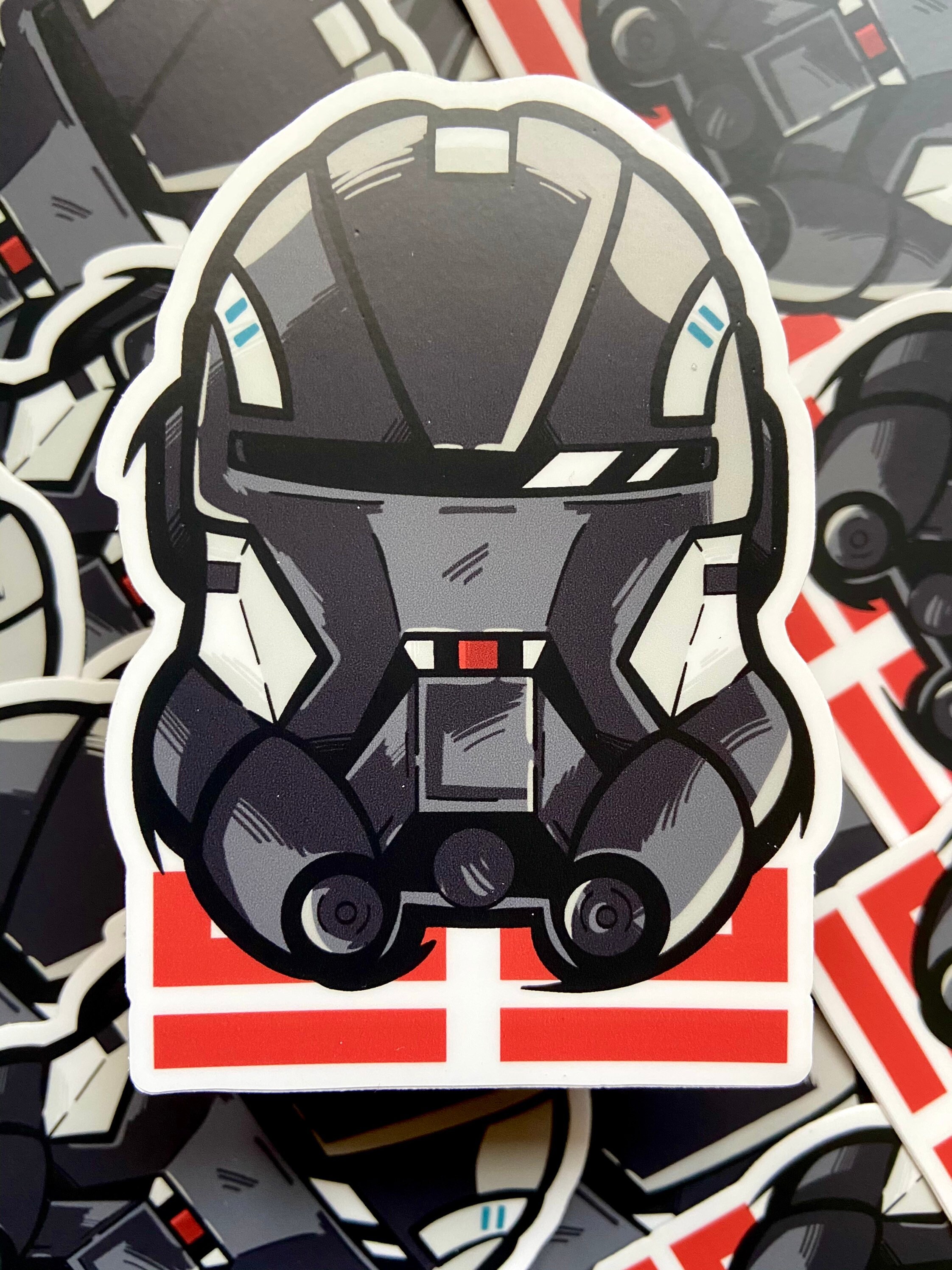 Star Wars Sticker Echo Bad Batch Vinyl Sticker / Laptop - Etsy