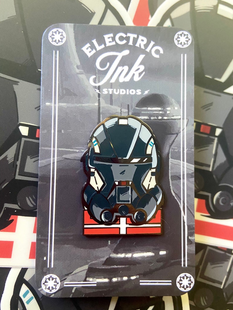 Star Wars the Bad Batch Enamel Pins Hunter Crosshair | Etsy