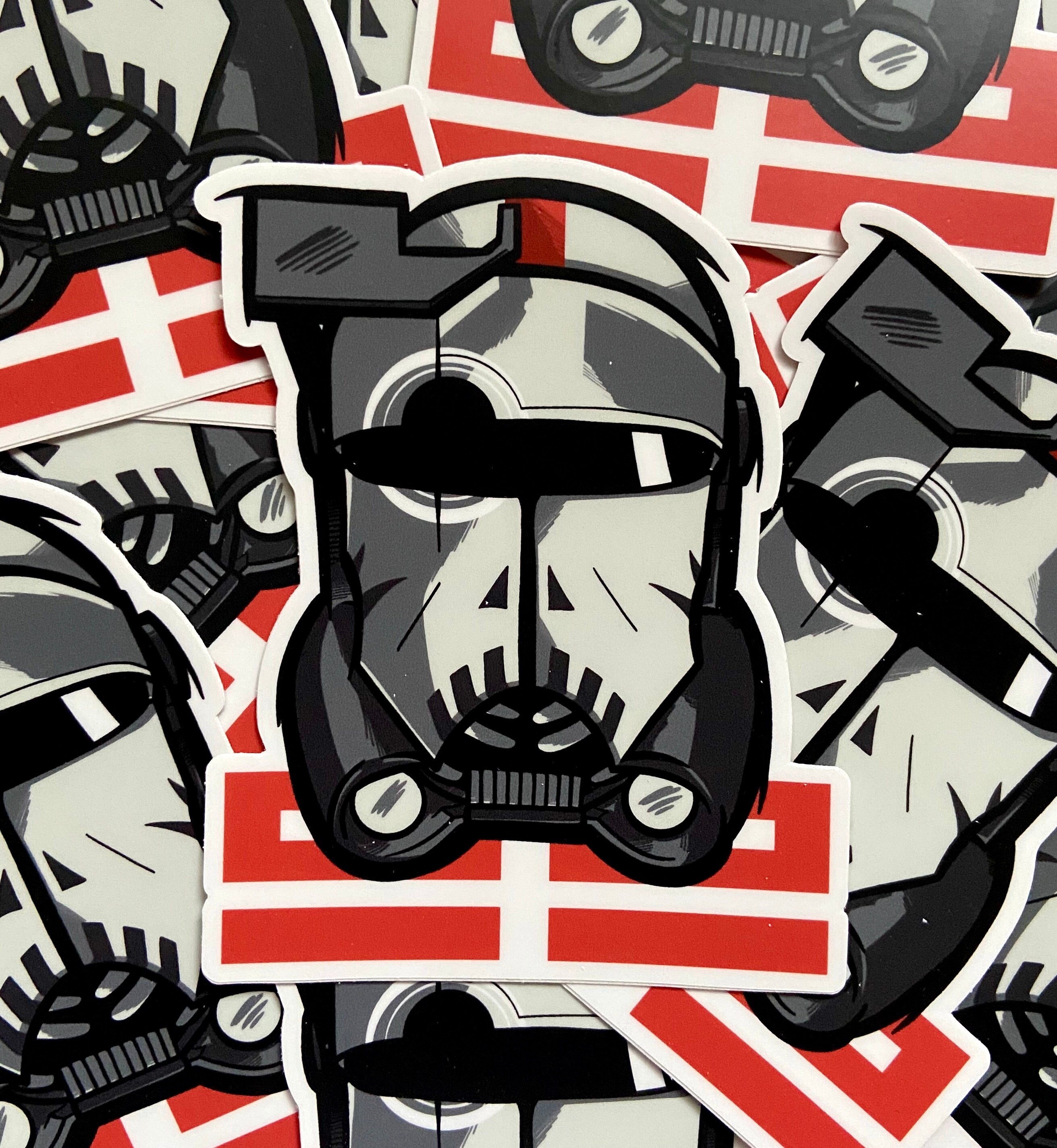 Star Wars Clone Sticker Pack - Bad Batch Clones / Vinyl Sticker ...