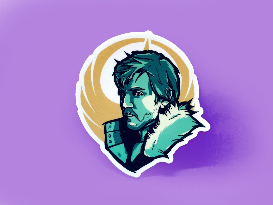 Star Wars Rogue One Sticker Cassian / Vinyl Sticker / Laptop Sticker ...