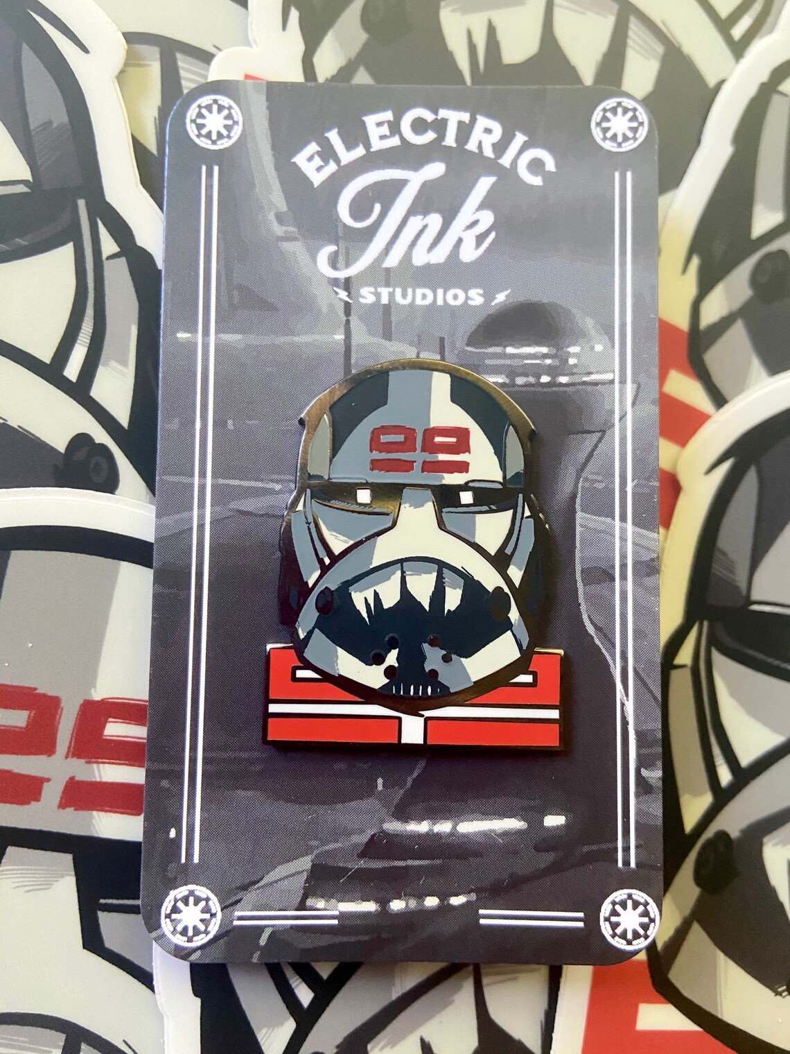 Star Wars The Bad Batch Enamel Pins Hunter Crosshair | Etsy