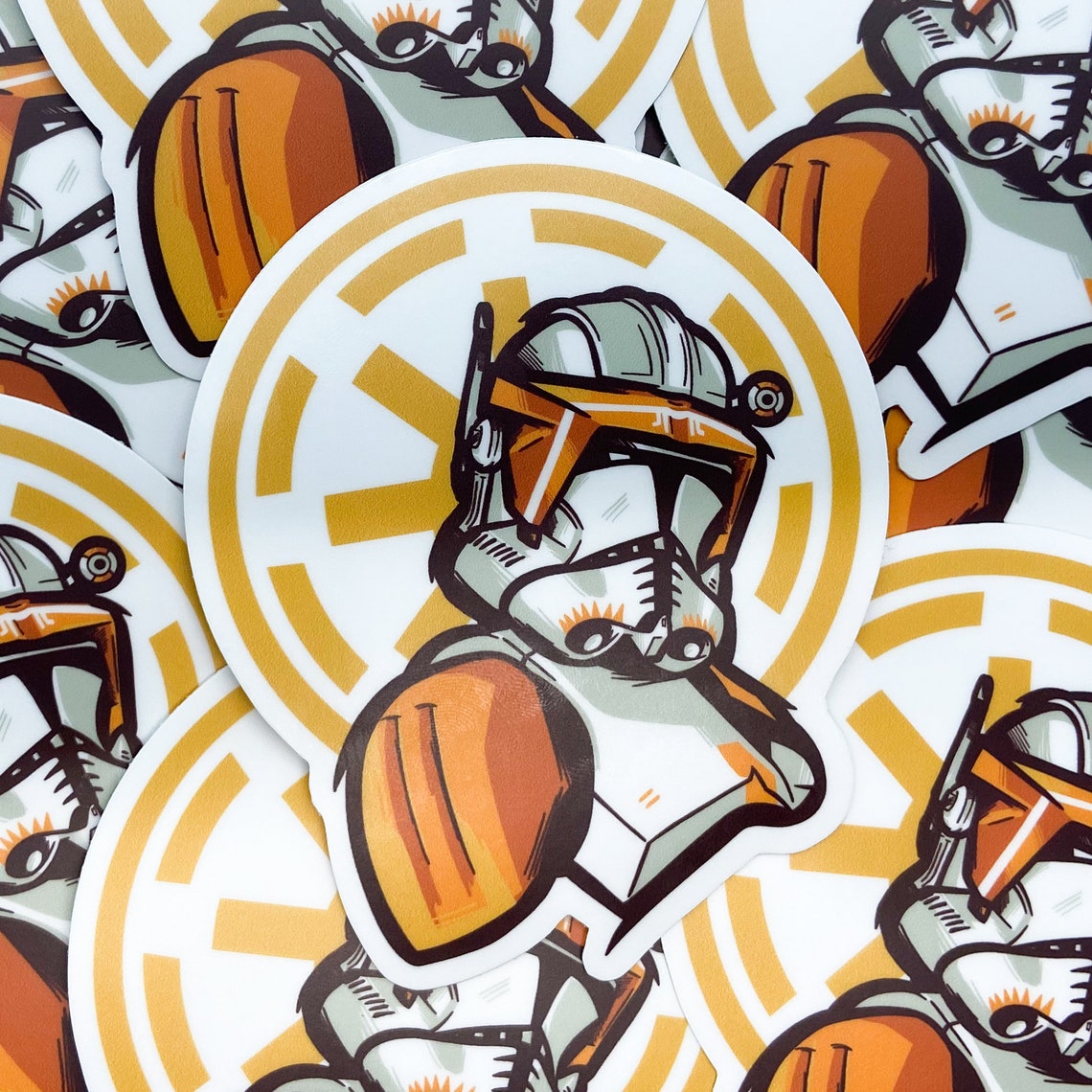Star Wars Clone Sticker Commander Cody / Vinyl / Laptop - Etsy