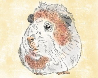 Cavia Poster - Etsy