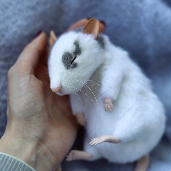 Felted Rat - Etsy