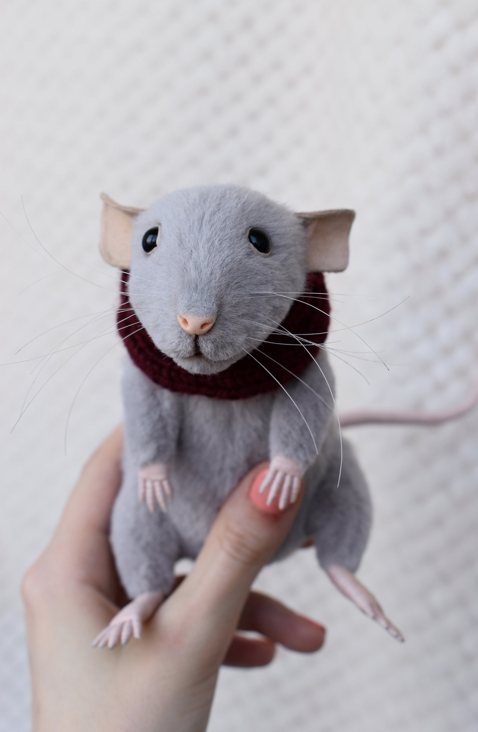 Made to Order Rat Russian Blue Rat Stuffed Rat Realistic - Etsy