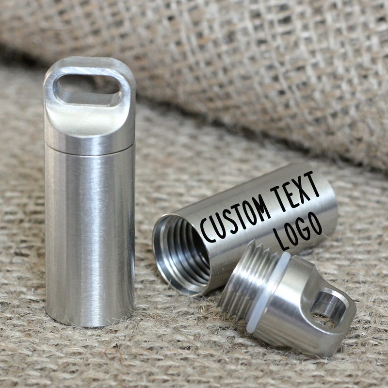 Waterproof Pill Capsule Keychain - Etsy