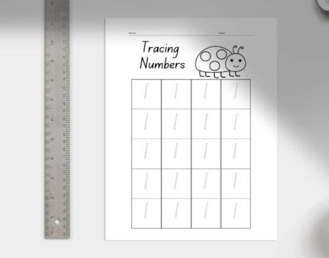 Number Tracing Worksheets 0-9 | 10 Page PDF | Preschool & Kindergarten ...