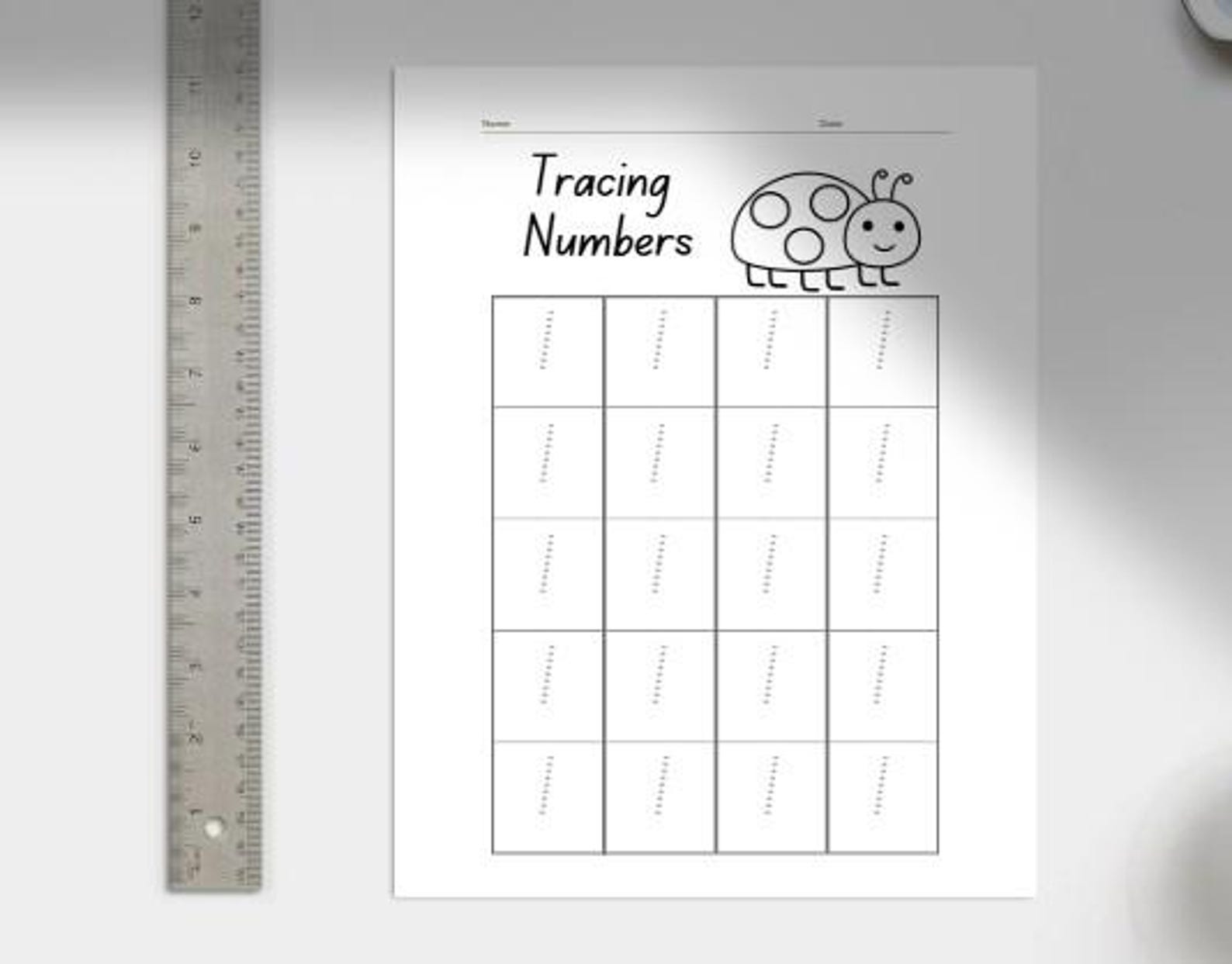 Number Tracing Worksheets 0-9 | 10 Page PDF | Preschool & Kindergarten ...