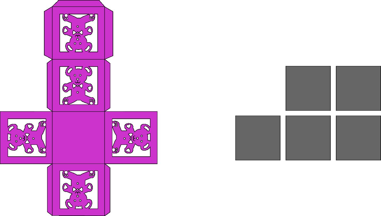 Minecraft Papercraft Ender Crystal