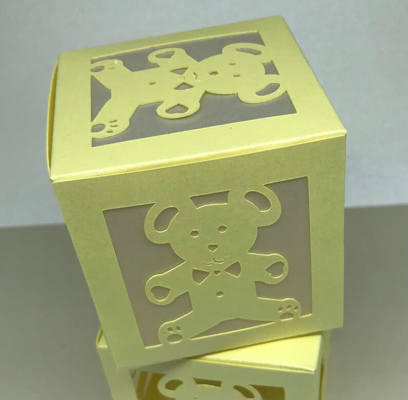 Teddy Bear Box Template - SVG Cut Files for Cricut or Silhouette Cameo ...