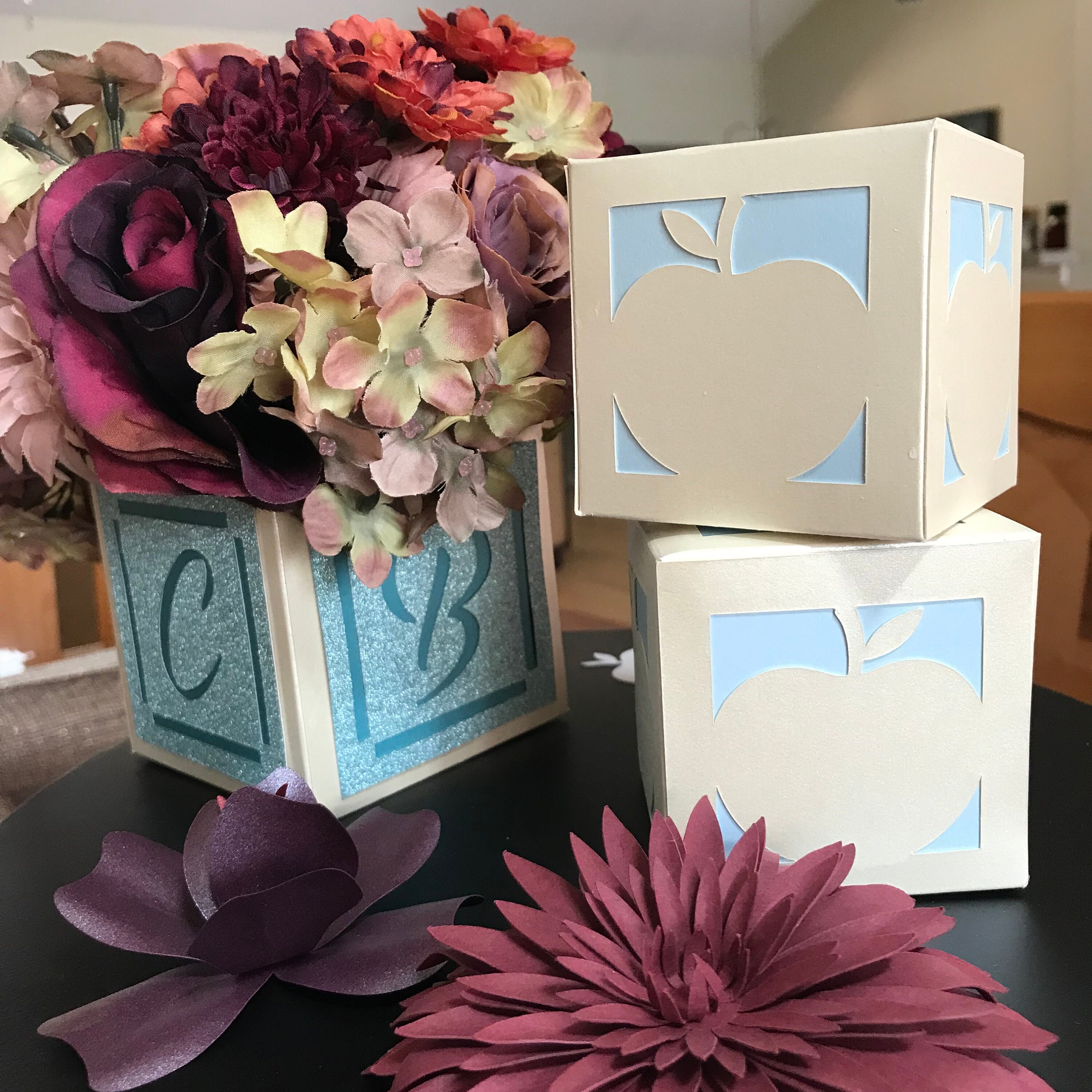 Apple Gift Box Template - SVG Cut Files for Cricut or Silhouette Cameo ...