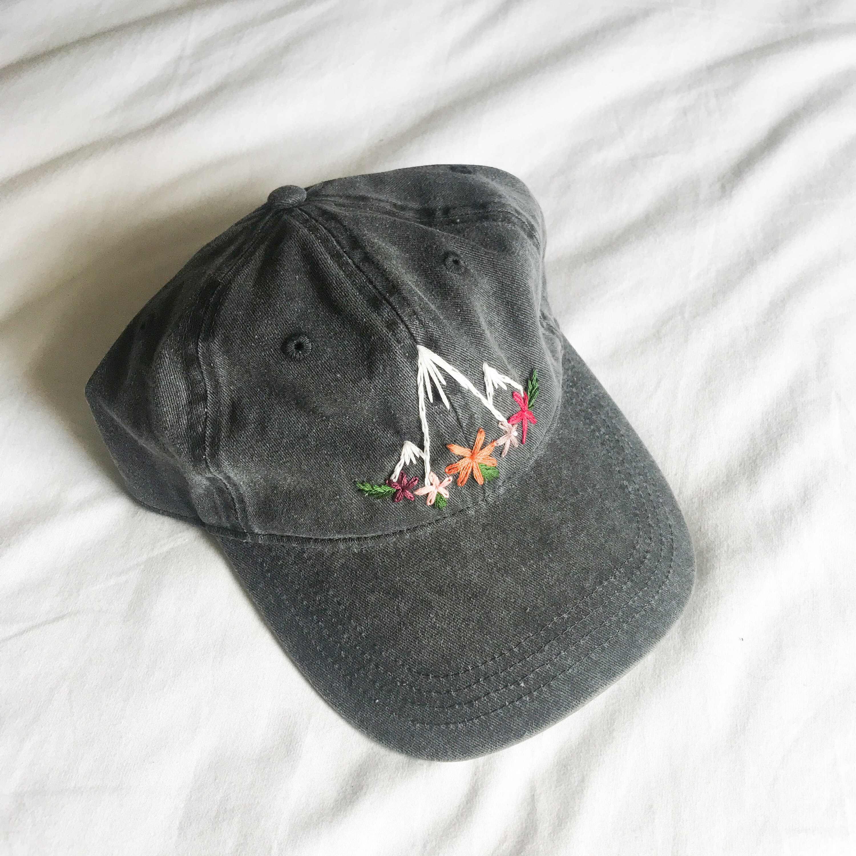 Floral Mountain Cap - Etsy