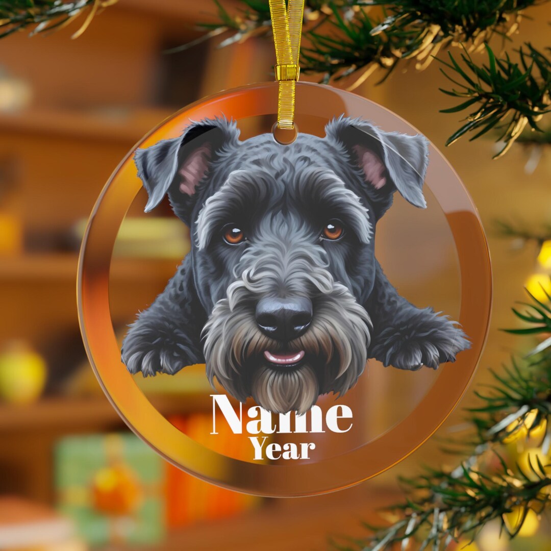 Kerry Blue Terrier Ornament, Kerry Blue Terrier Dog, Kerry Blue Gift ...