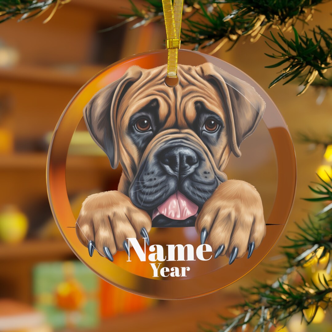 Boerboel Ornament, South African Mastiff Dog, Boerboel Gift, Boerboel ...