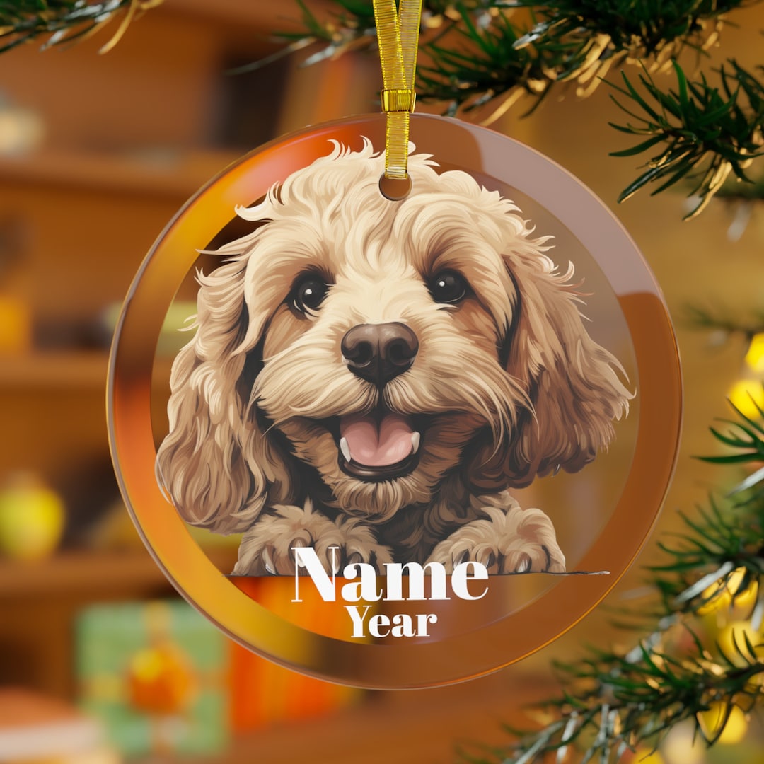 Cockapoo Ornament, Cockapoo Dog, Cockapoo Gifts, Cockapoo Memorial ...