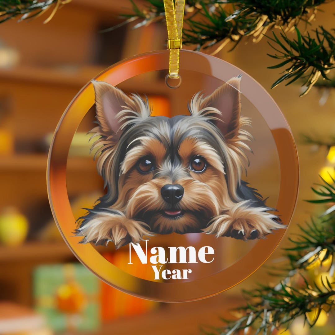 Yorkie Ornament, Yorkshire Terrier Gifts, Yorkie Memorial, Yorkie Mama ...