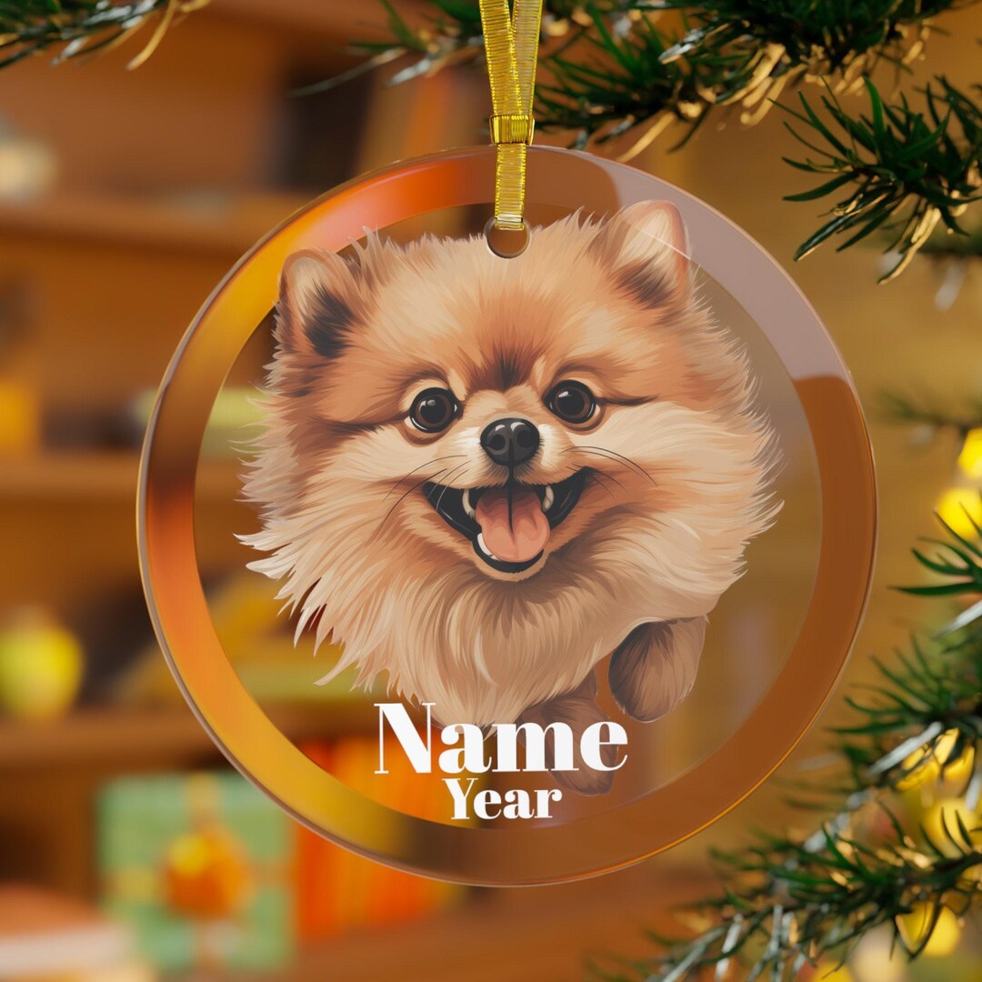 Pomeranian Ornament, Pomeranian Gifts, Pomeranian Memorial, Pom Mama ...