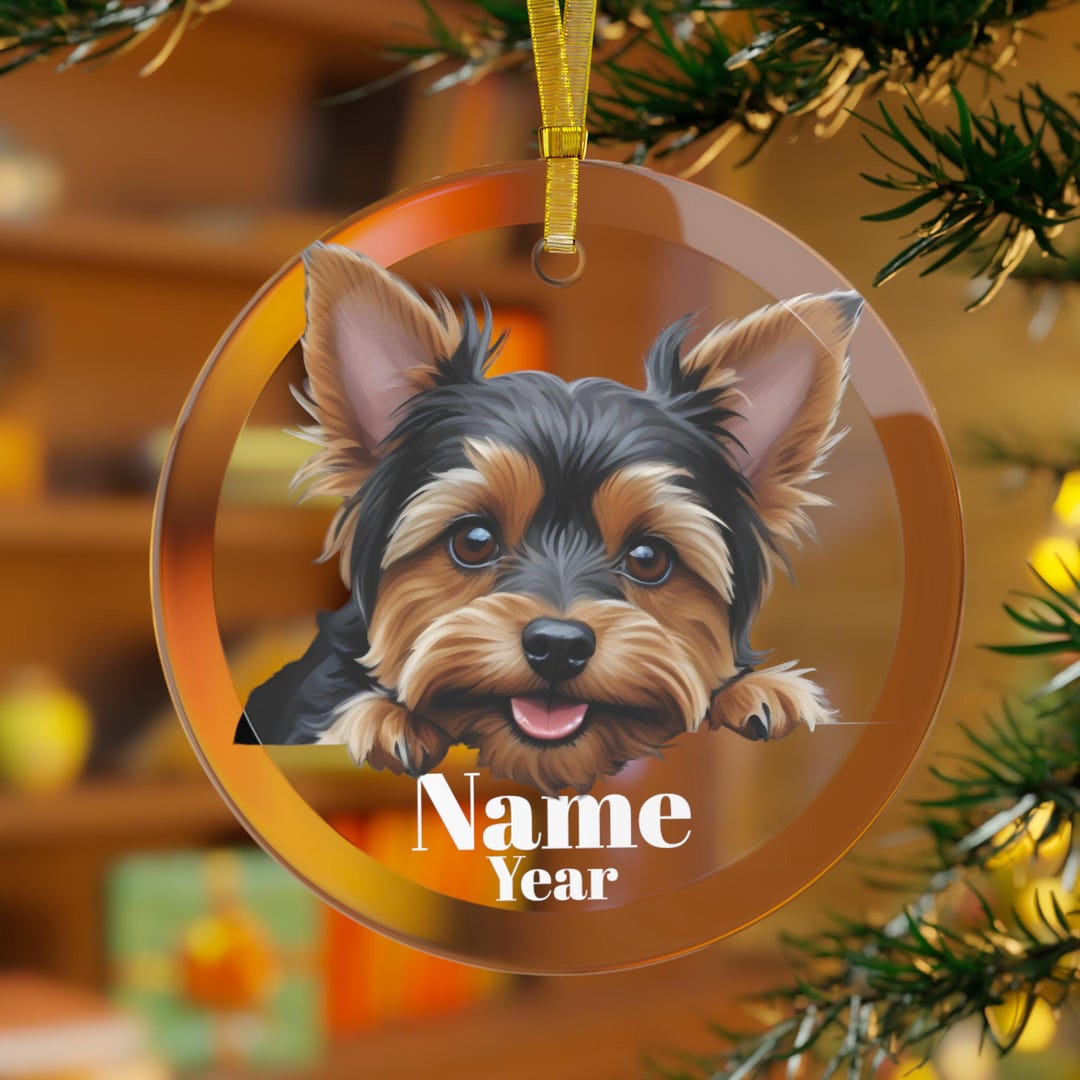 Yorkie Ornament, Yorkshire Terrier Gifts, Yorkie Memorial, Yorkie Mama ...