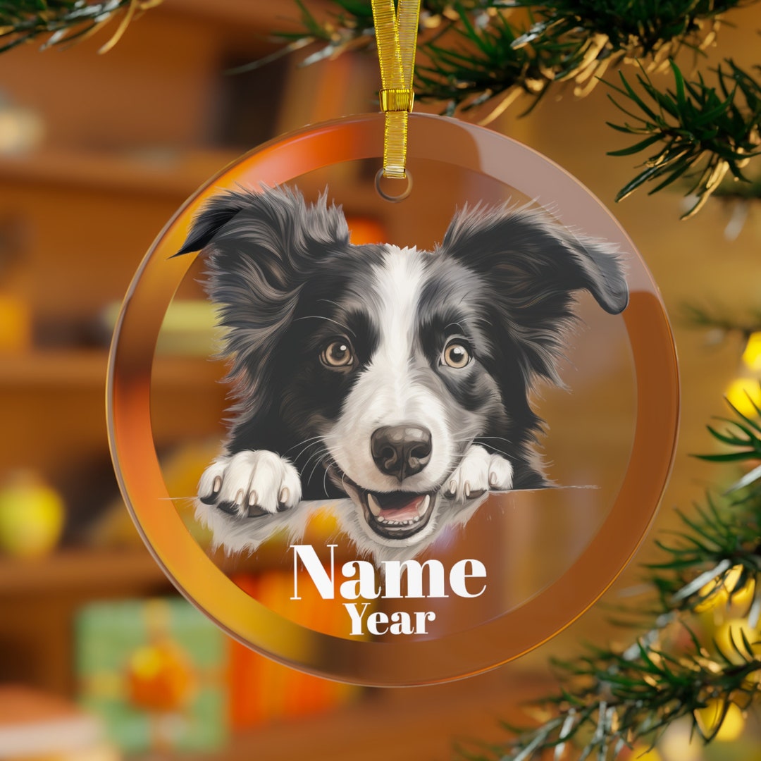 Border Collie Ornament, Border Collie Dog, Border Collie Gifts,border ...