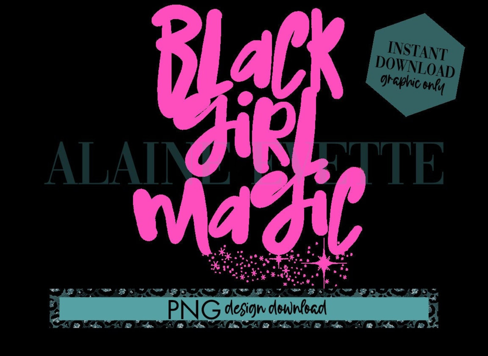 Black Girl Magic Clipartback Girl Pngblack Girl - Etsy