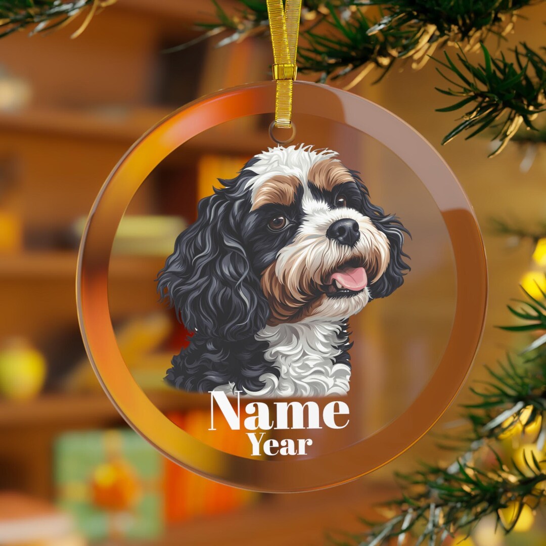 Cavapoo Ornament, Cavapoo Dog, Cavapoo Mama, Cavapoo Dad, Cavapoo Gift ...