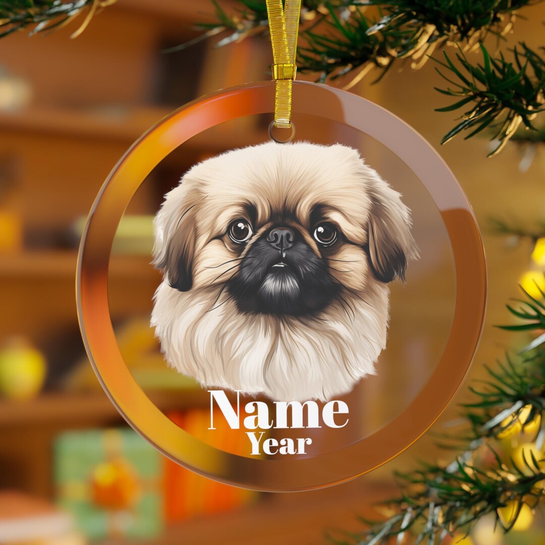 Pekingese Ornament, Peke Dog, Pekingese Gifts, Pekingese Memorial, Peke ...
