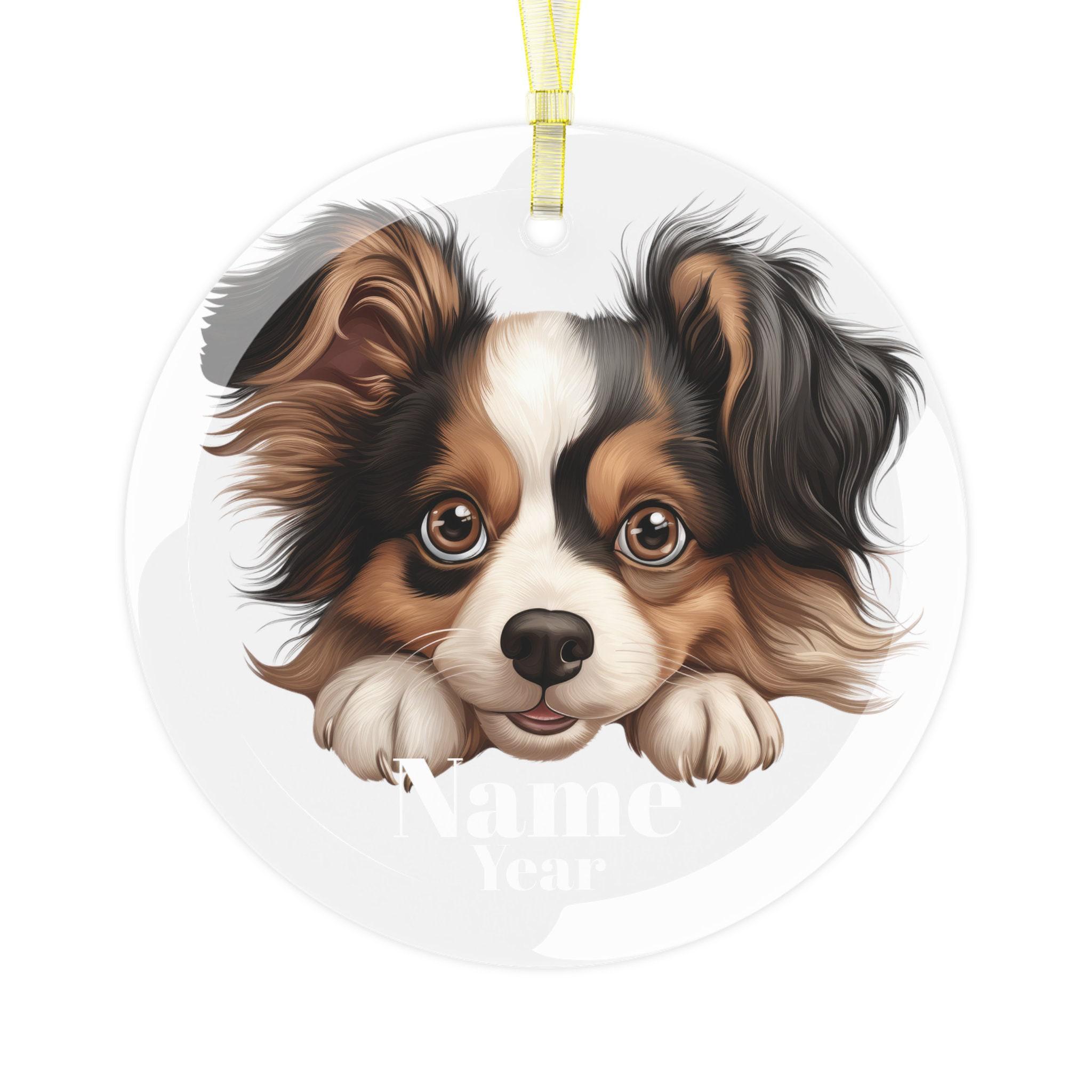 Papillon Ornament,papillon Dog,butterfly Dog, Papillon Gift,papillon ...