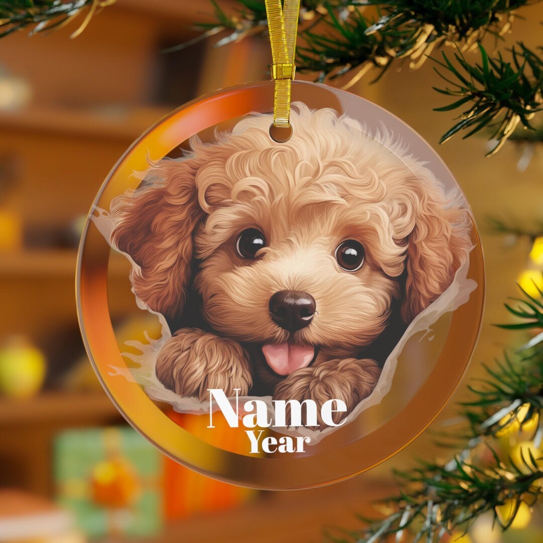 Poodle Ornament, Poodle Gifts, Poodle Memorial, Poodle Mama, Poodle Dad ...